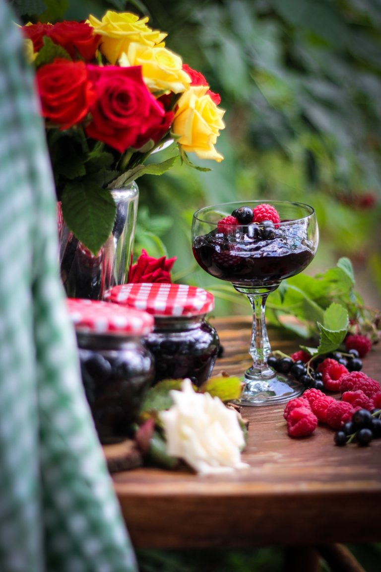 Galaretka owocowa na zimę z malin i porzeczki - Katarzyna Rzepecka